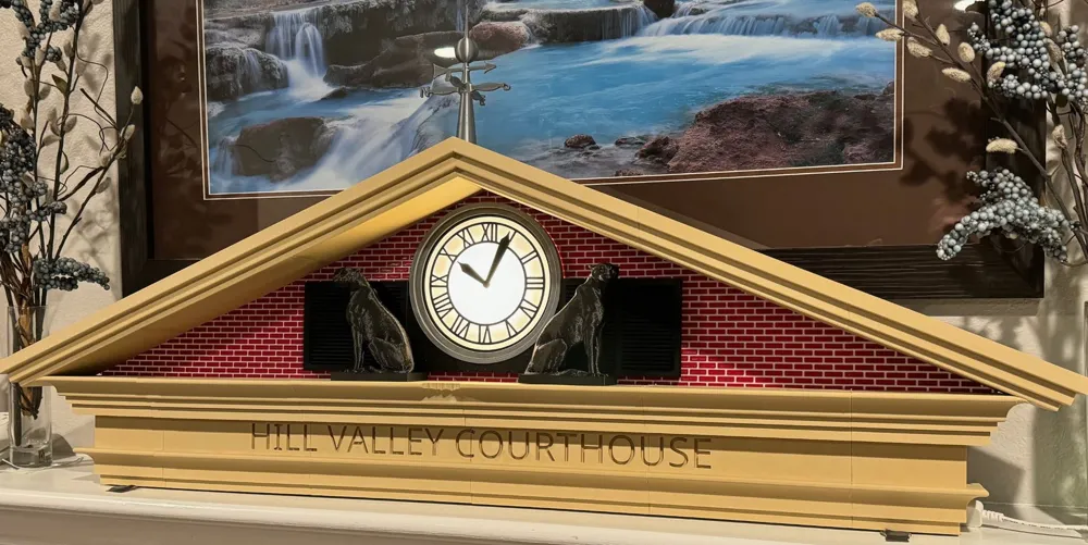 Hill Valley Courthouse Clock Tower (BTTF) - Free 3D Print Model ...