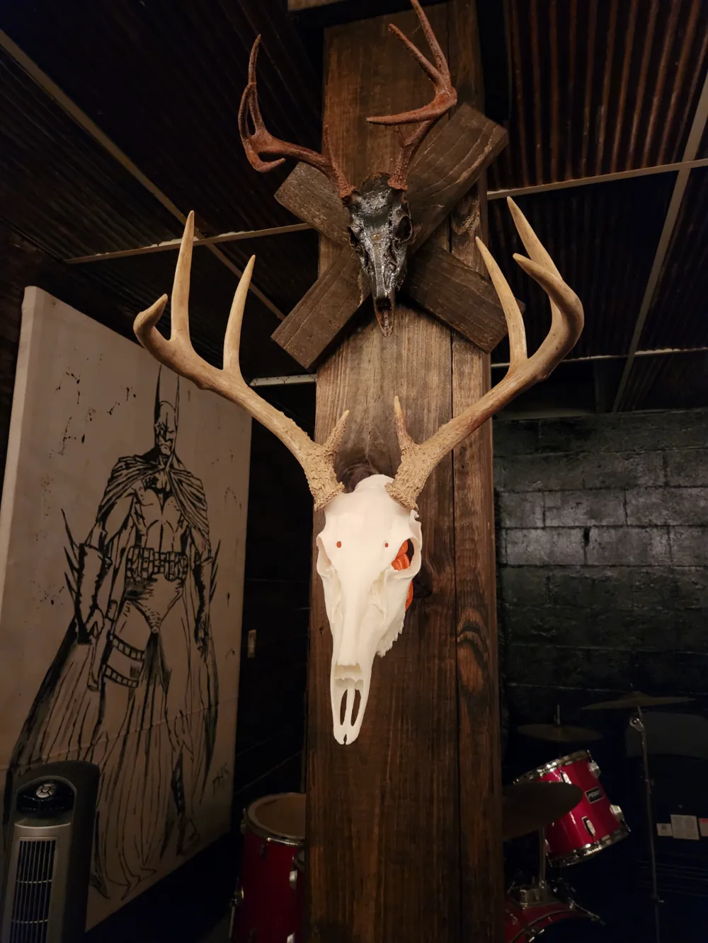 Skull Mount Wall Bracket - Free 3D Print Model - MakerWorld
