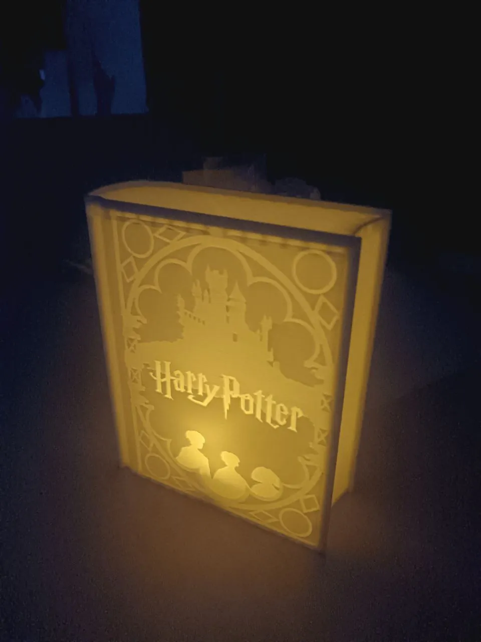 Harry Potter Book Lamp by Mentalist_3D MakerWorld: Download Free 3D Models