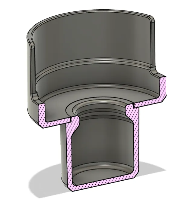 Becherhalter-Adapter für große Tassen – Kostenloses 3D-Druckmodell ...