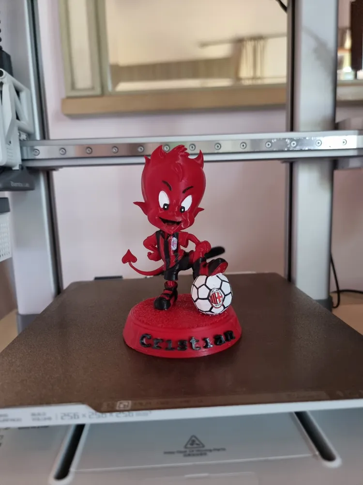 little devil milan - Free 3D Print Model - MakerWorld