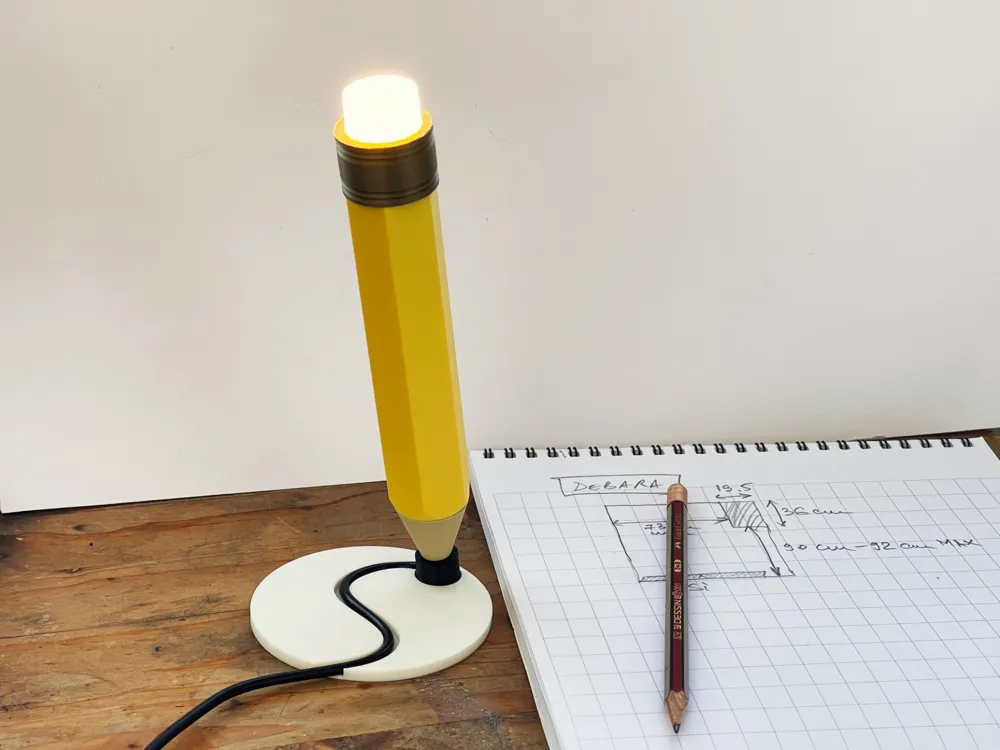 Pencil Lamp by FlorinV - MakerWorld