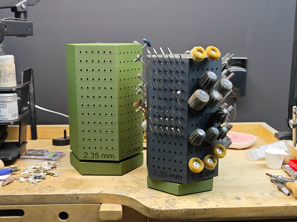 Jewellery Burr and Wheel holder, burr stand by artpocket - MakerWorld