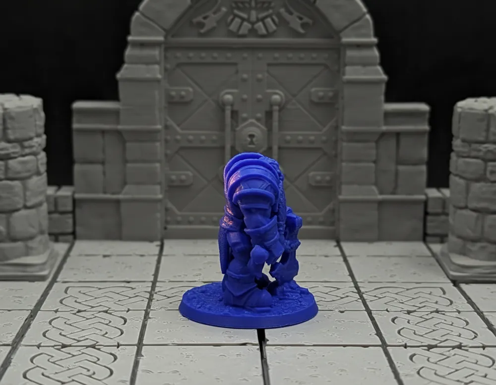 Dwarven Slayer Lord - Free 3D Print Model - MakerWorld