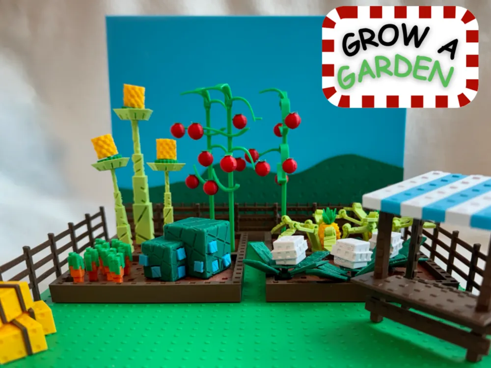 “种植花园”微缩景观模型 来自 Maywood Press MakerWorld：免费下载 3D 模型