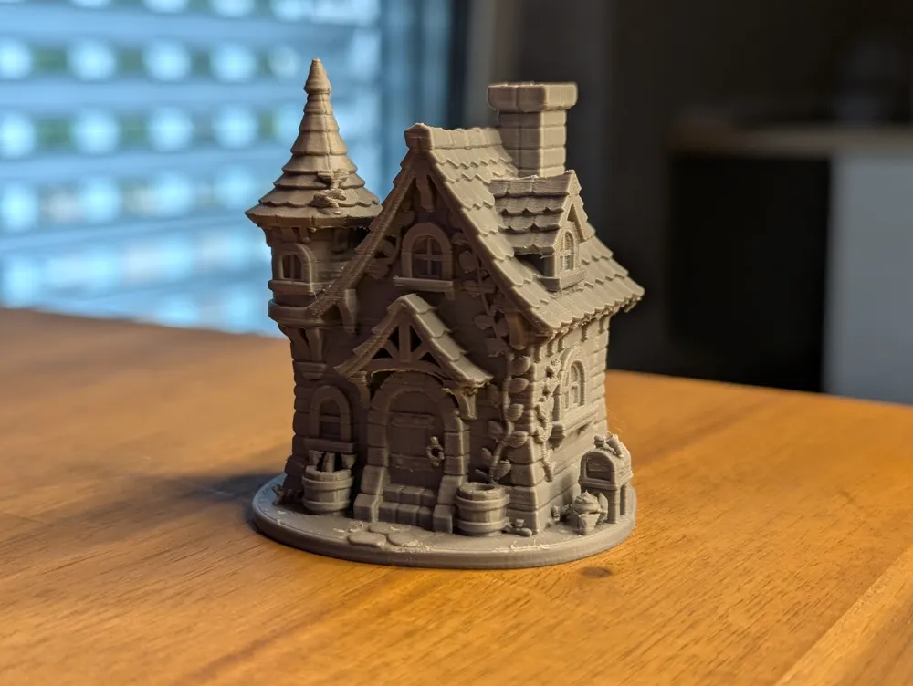 Medieval Tavern House (DnD Terrain) - Free 3D Print Model - MakerWorld
