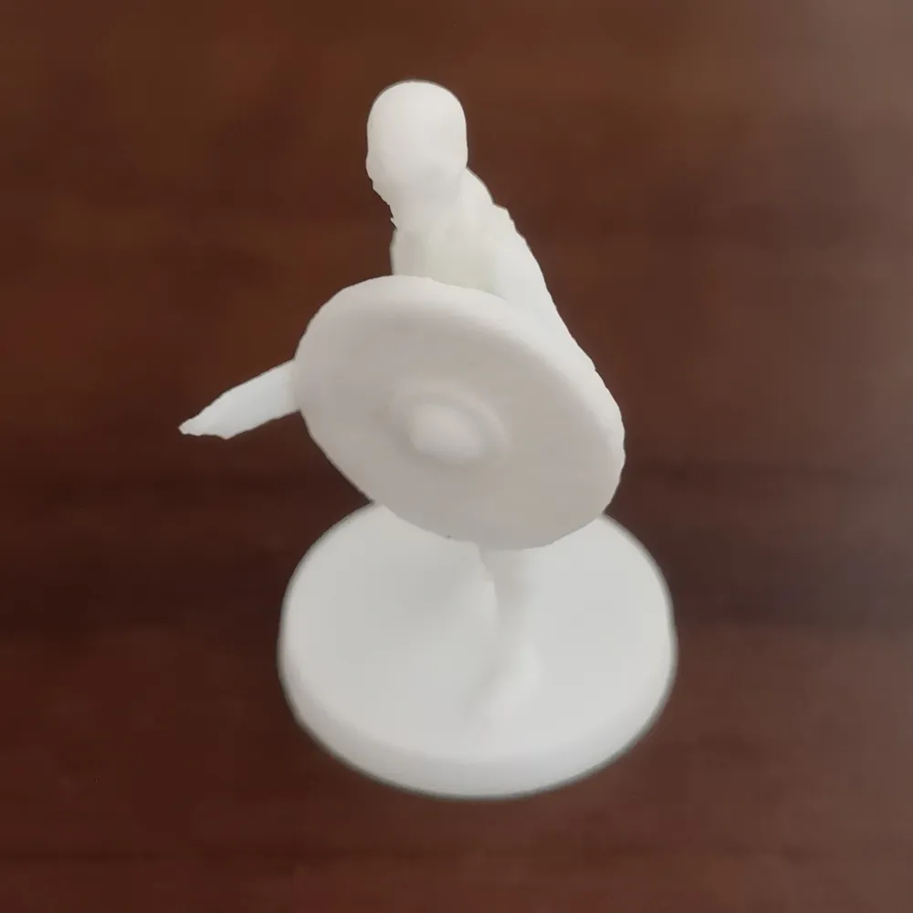 DnD - Skeleton with sword and shield - Free 3D Print Model - MakerWorld