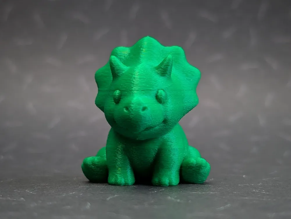 Cute Mini Triceratops + Keychain by yap MakerWorld: Download Free 3D Models
