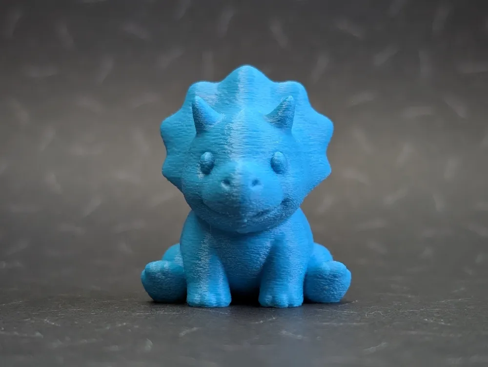 Cute Mini Triceratops + Keychain by yap MakerWorld: Download Free 3D Models