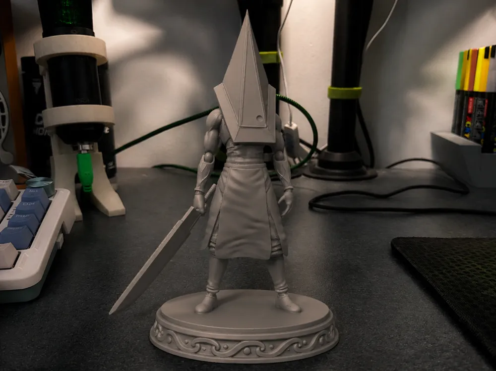 Figma Silent Hill 2 Pyramid Head - Free 3D Print Model - MakerWorld