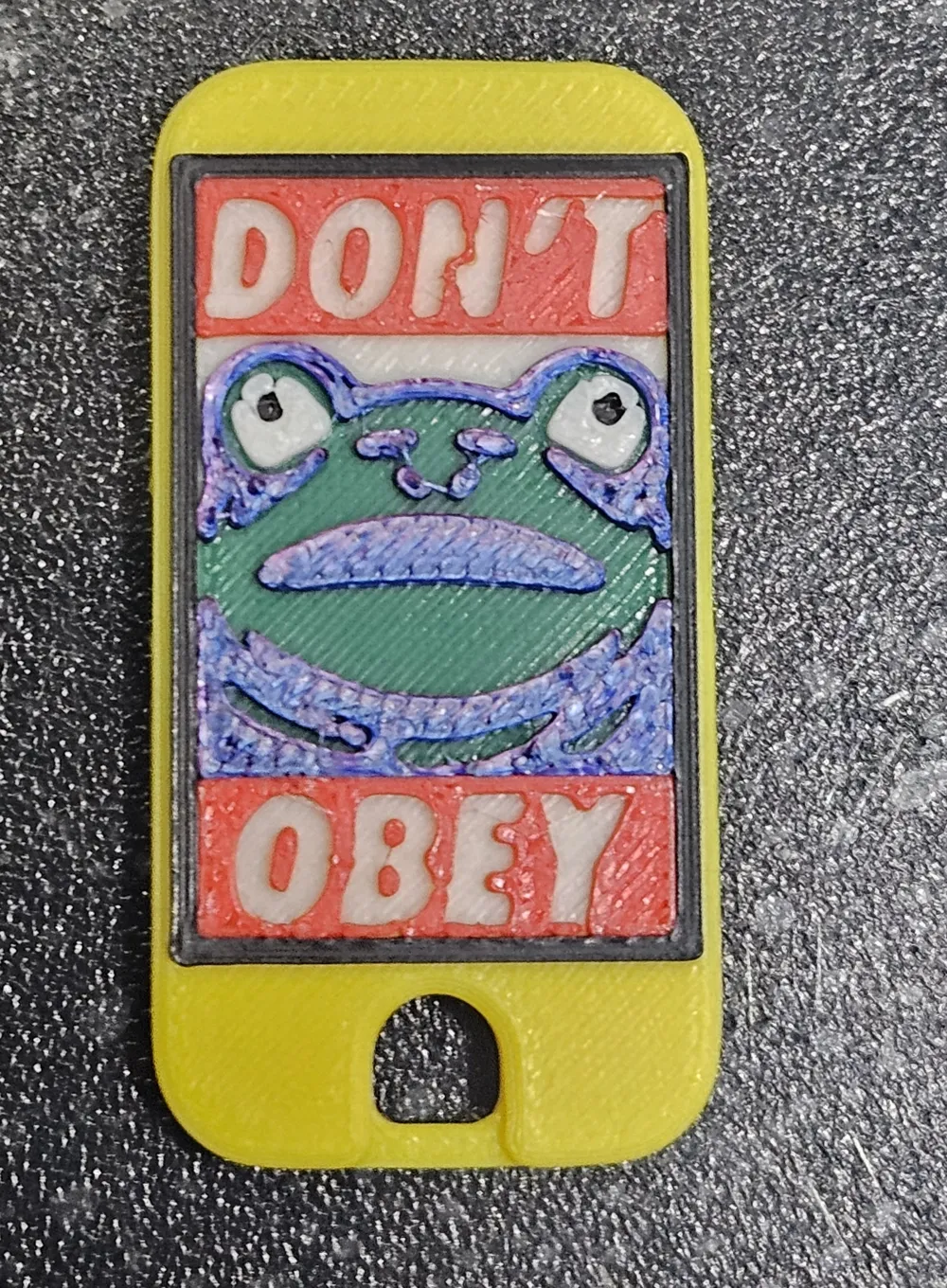 ICE Protest Emergency Whistle Portland Frog Resist - Free 3D Print ...