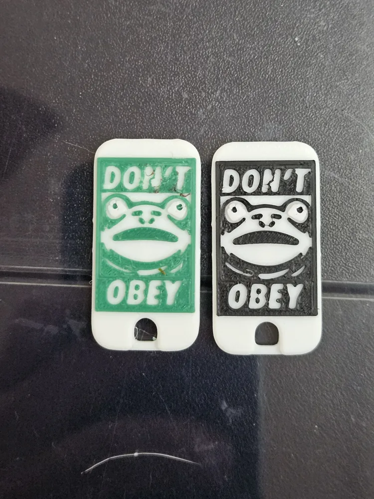 ICE Protest Emergency Whistle Portland Frog Resist - Free 3D Print ...