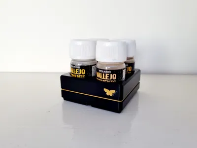 Gridfinity Paint Station Aesthetic Black&Gold by Custom Kas - MakerWorld