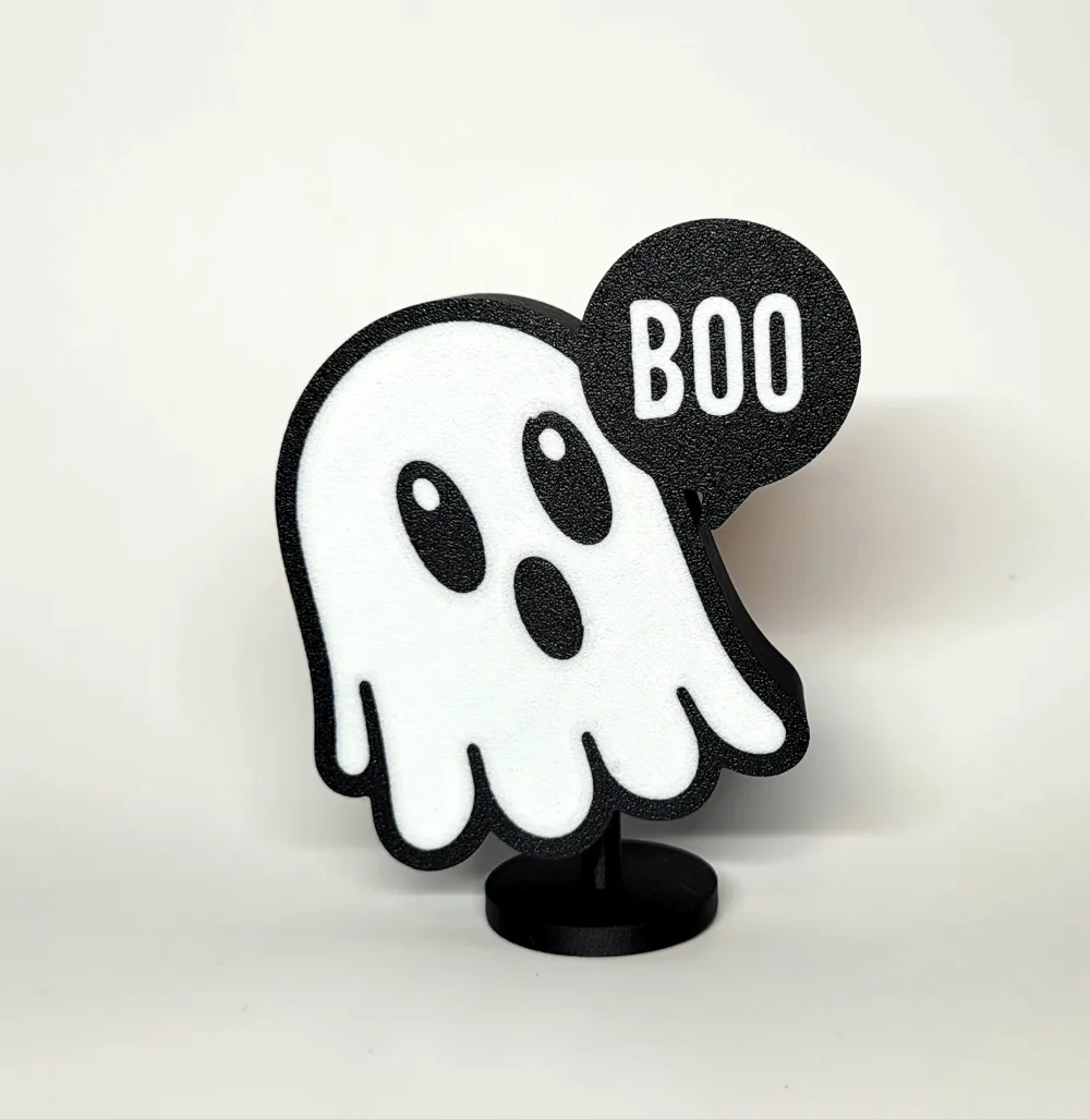 Cute Ghost Desk Buddy by PhaseworksCA - MakerWorld