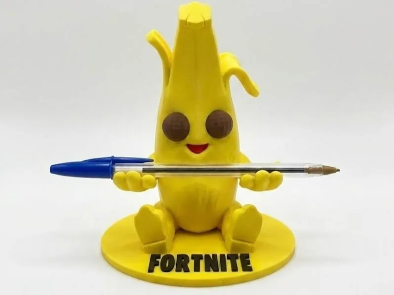 Cute Peely pen holder - Free 3D Print Model - MakerWorld