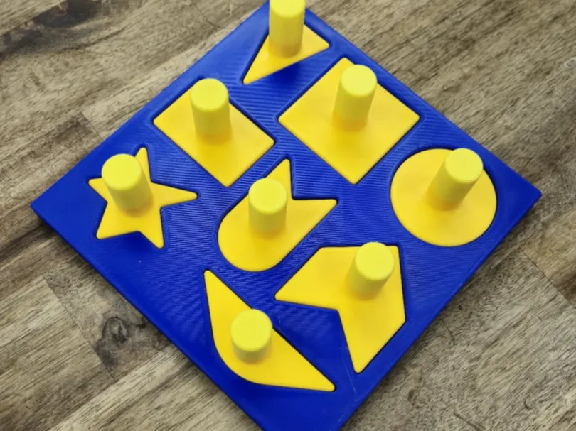 Baby Educational Shape Toy by Daniel Nowill MakerWorld: Download Free 3D Models