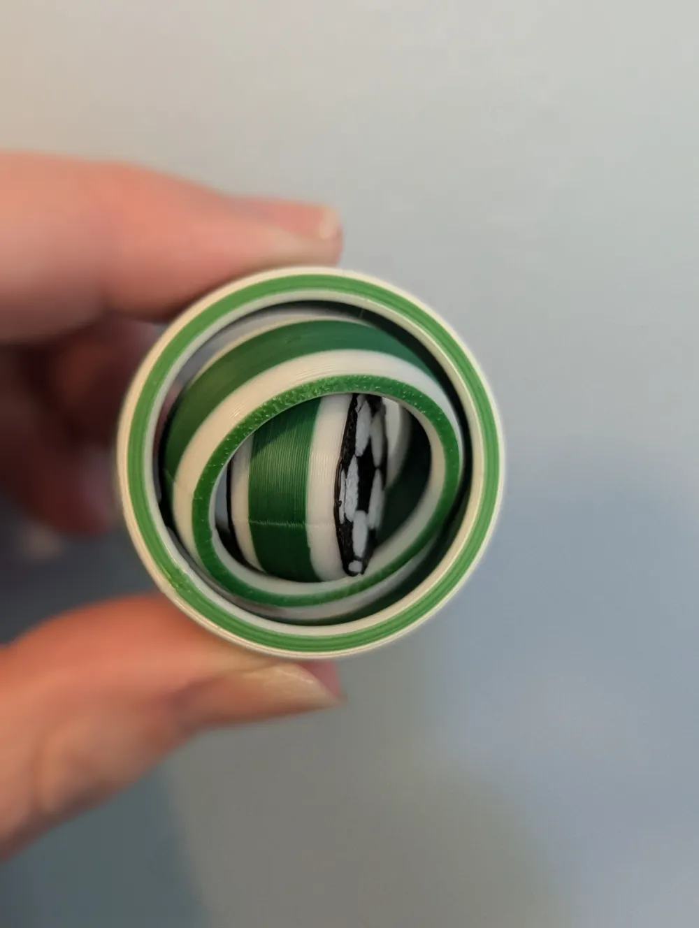 Soccer Fidget Spinner - 2 Rings - Free 3D Print Model - MakerWorld