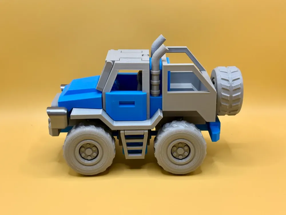 Fun Assembly Jeep by SOFUN_ART MakerWorld: Download Free 3D Models