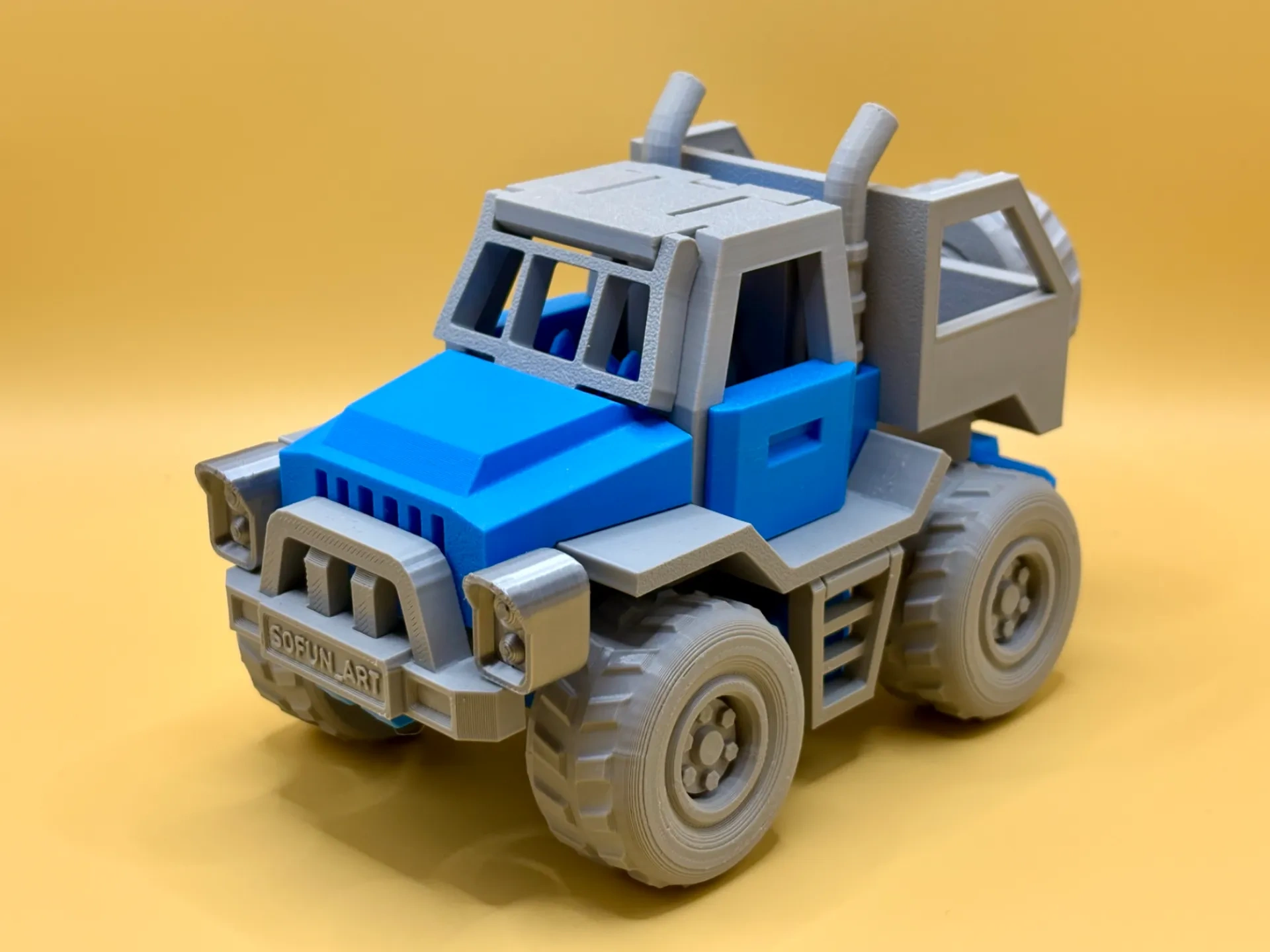 Fun Assembly Jeep by SOFUN_ART MakerWorld: Download Free 3D Models