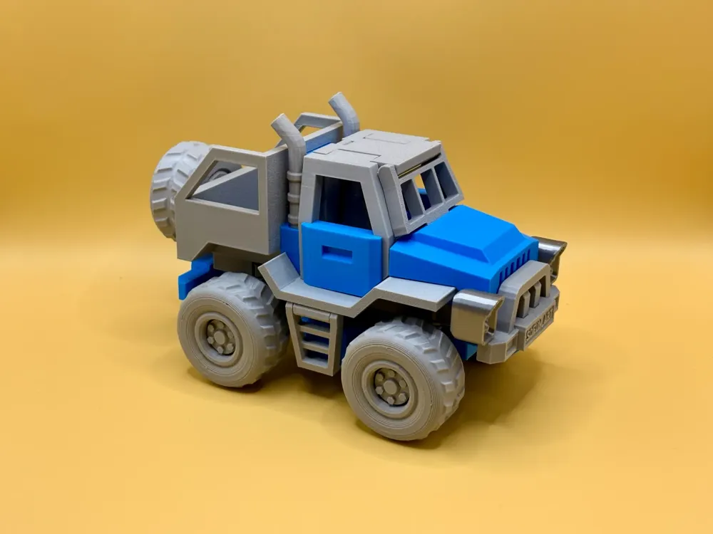 Fun Assembly Jeep by SOFUN_ART MakerWorld: Download Free 3D Models