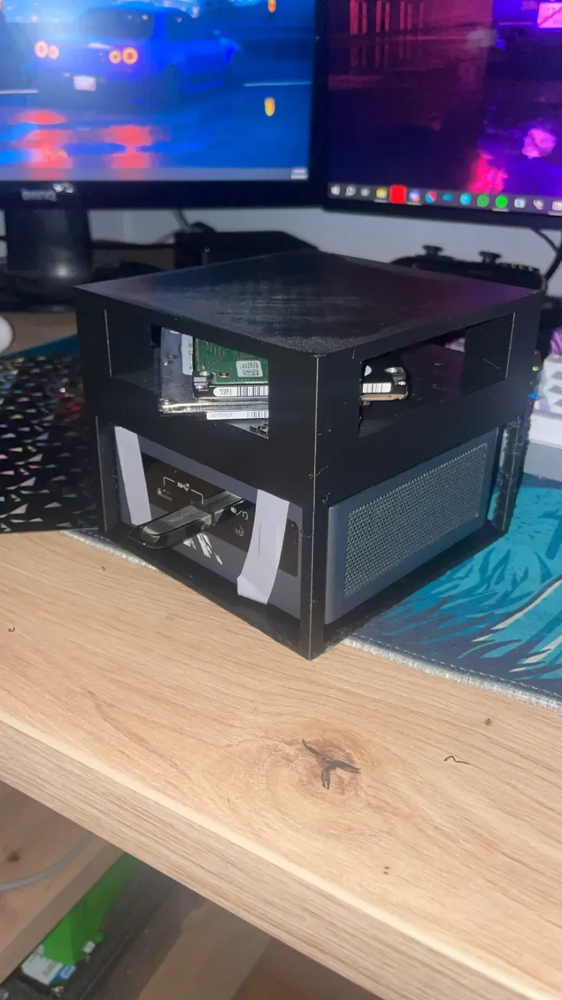 Intel NUC i7 NAS Case - Free 3D Print Model - MakerWorld