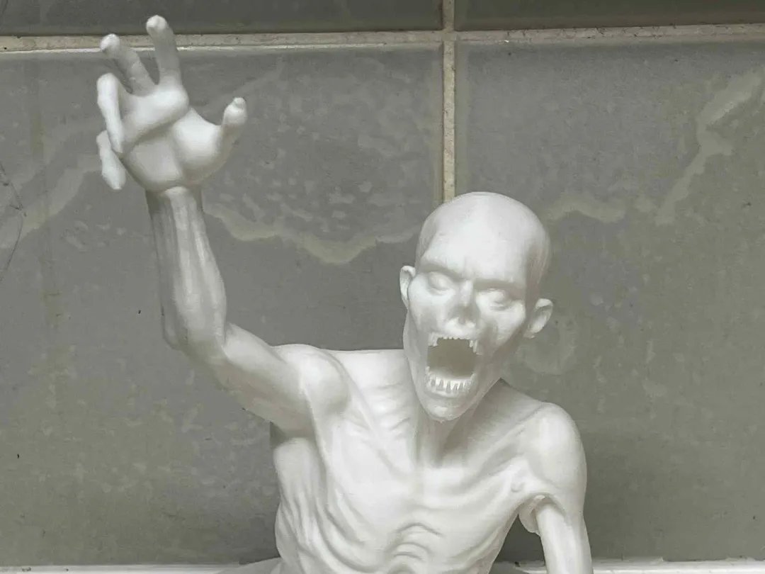 undead zombie climbing out the ground - Free 3D Print Model - MakerWorld