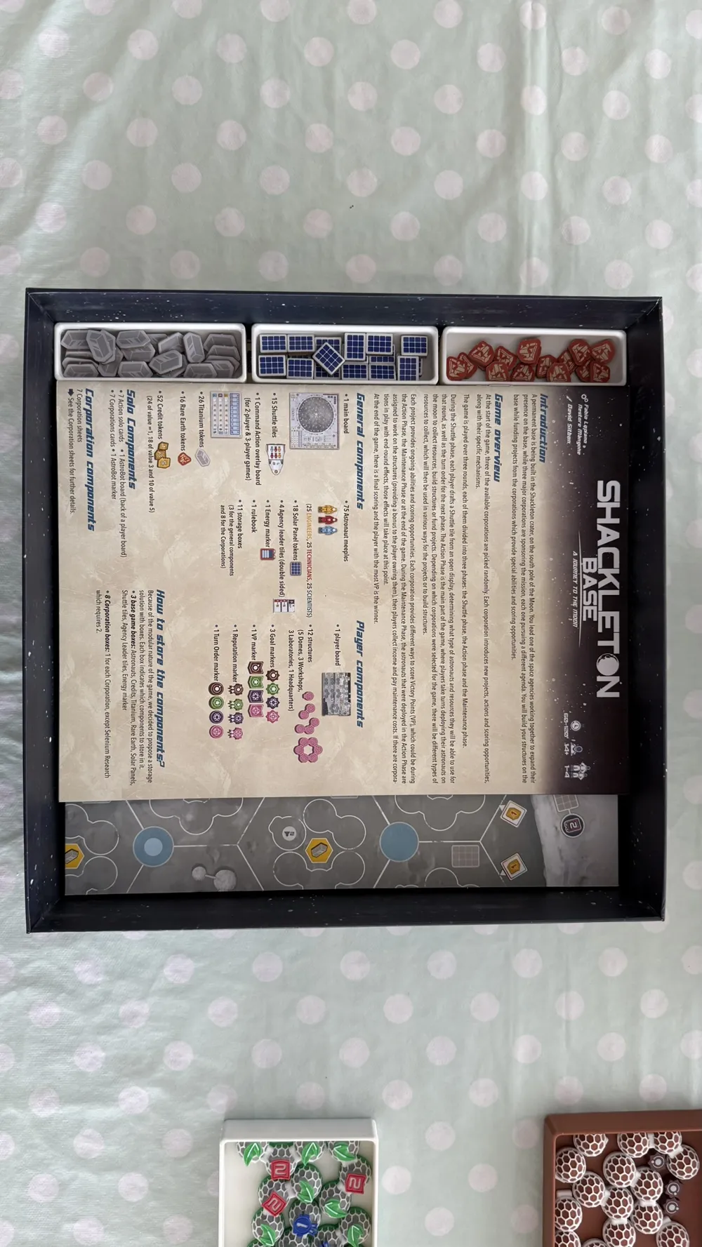 Shackleton Base Board Game Insert by Martin H. MakerWorld: Download ...