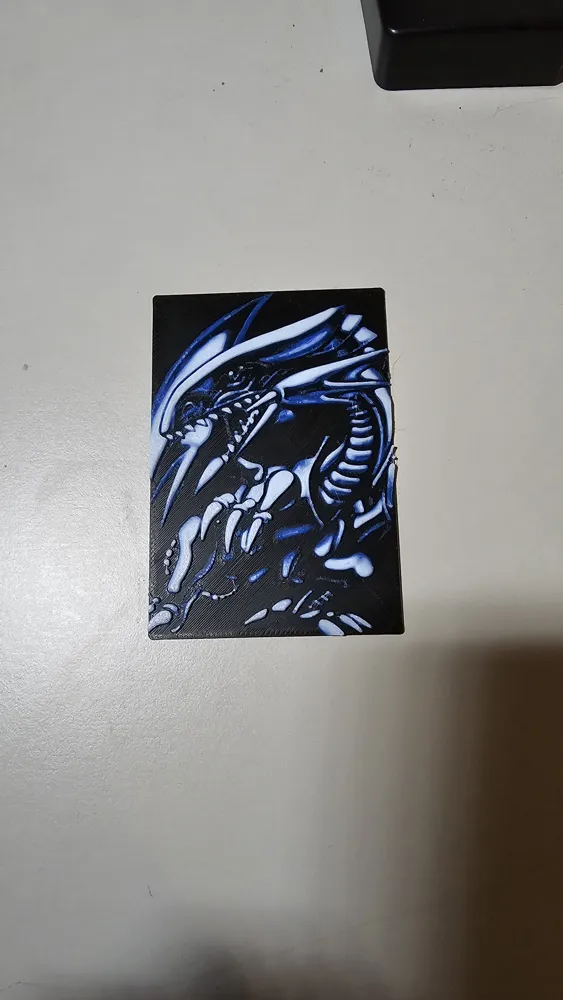 YUGIOH- Field token-Blue Eyes EDITION - Free 3D Print Model - MakerWorld
