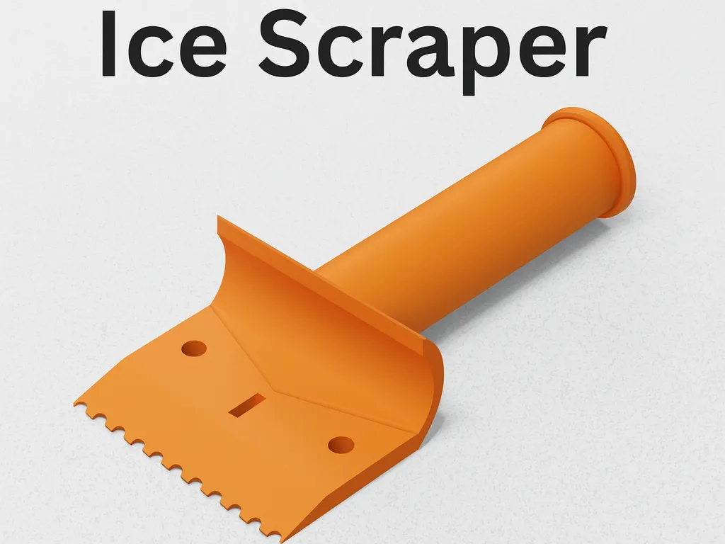 Ice Scraper - A1 mini Compatible - Free 3D Print Model - MakerWorld