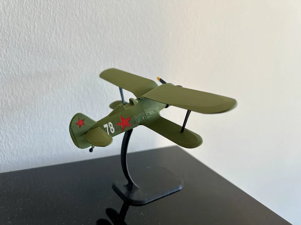 Polikarpov I-153 - Chaika - Warbird by Ligurio MakerWorld: Download ...