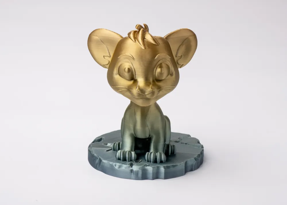 Simba from Lion King - Collectible 3D Art by GeekSculpt3D MakerWorld ...