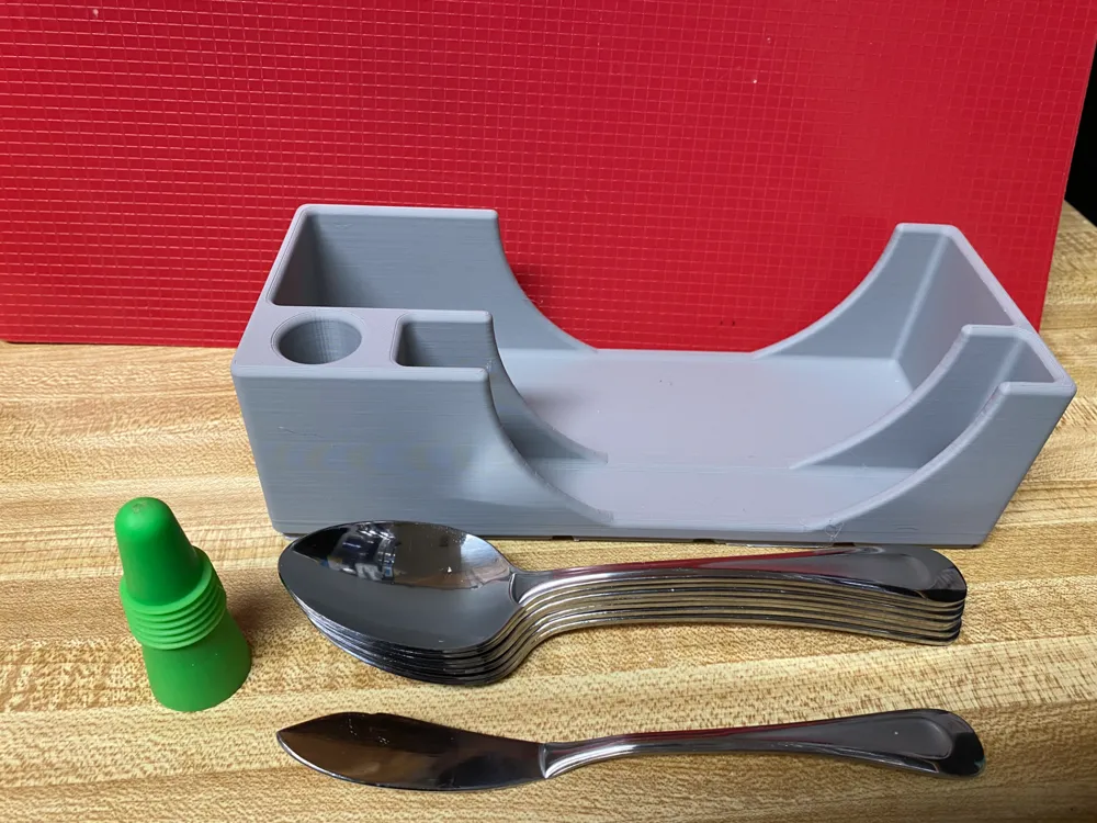 5x2x60mm Gridfinity Silverware Tray by pmorgan - MakerWorld