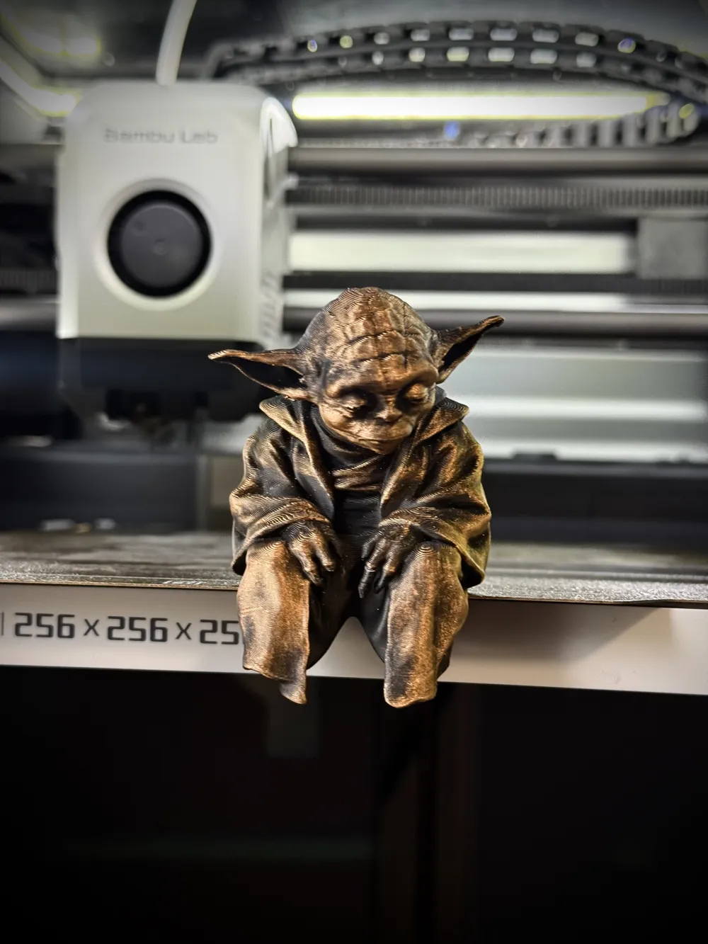 Sad Yoda Figurine on a Ledge! - Free 3D Print Model - MakerWorld