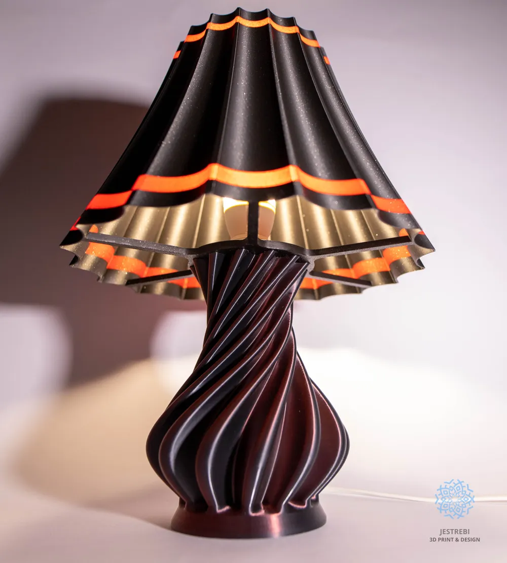 Lunaris - Elegnat 3D Printed Table Lamp by JESTREBI3D MakerWorld ...