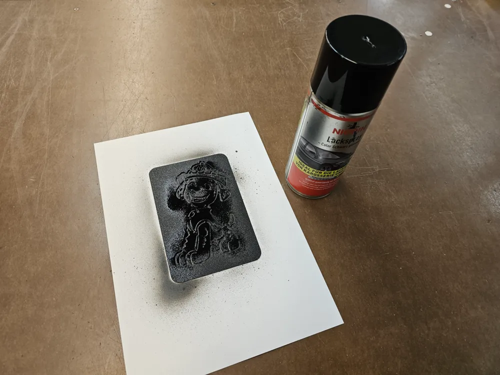 Paw Patrol Spray Stencil Marshall - Free 3D Print Model - MakerWorld