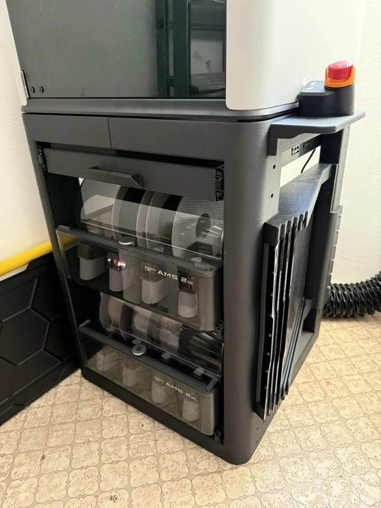 H2D Baseframe – Modular AMS Tower & Tool Drawer by Sven MakerWorld ...