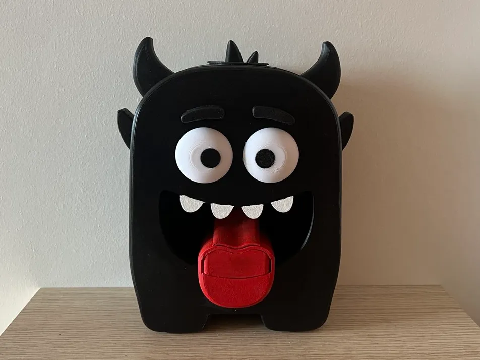 The Gluttonous Monster Candy Dispenser by xenos MakerWorld: Download ...