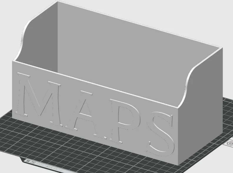 Map Box For National Park Maps or other Maps by Steelik - MakerWorld