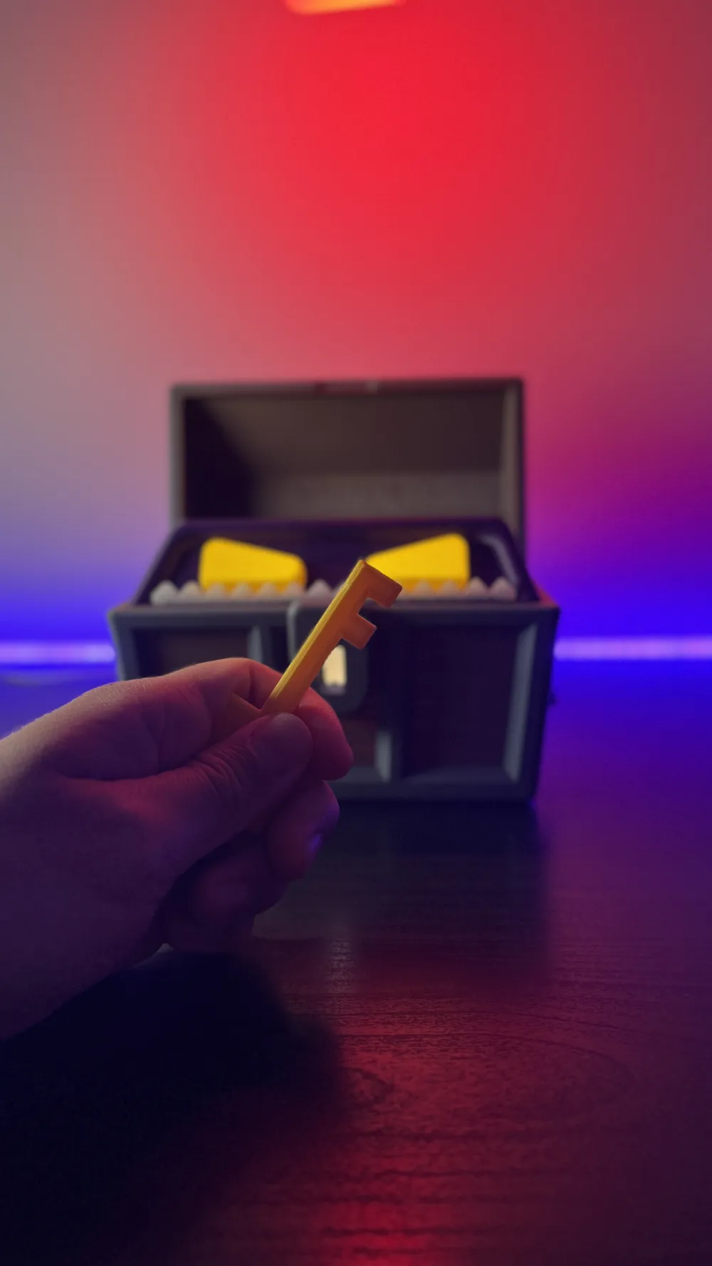 Treasure Chest? | Mimic Storage Light Box - Free 3D Print Model ...