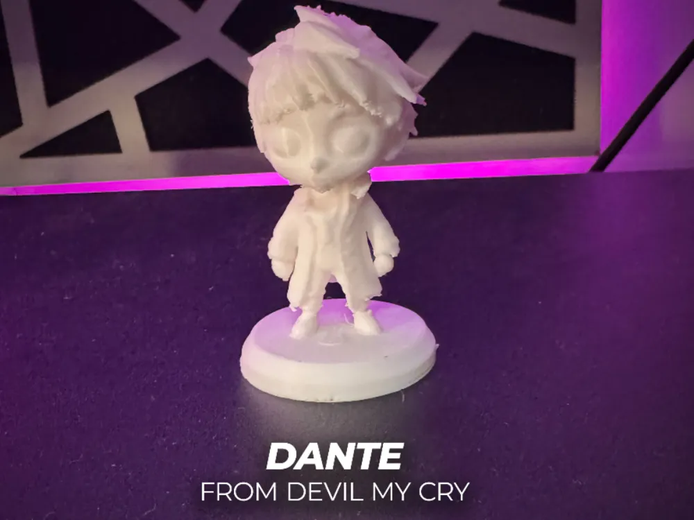 Dante - Devil May Cry Mini Funko Pop Style by Maker Flow - MakerWorld