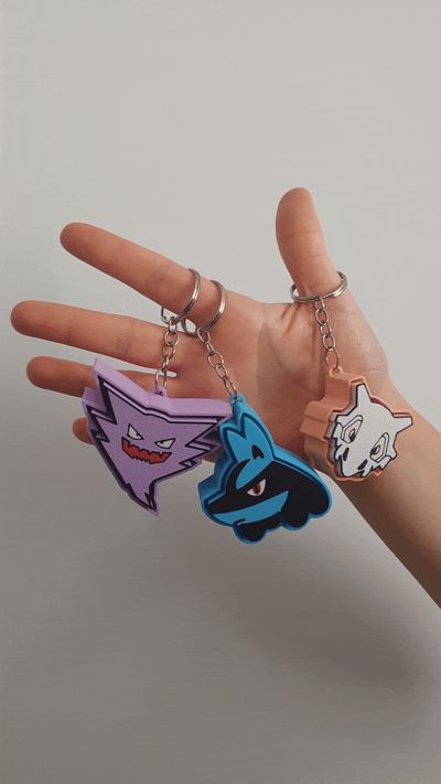Pokemon - Fidget Clickers 5 -Haunter,Ditto & More! - Free 3D Print ...
