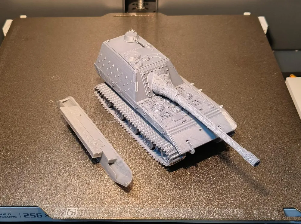 E100 Side Skirt Armor by 钢铁前线 - MakerWorld