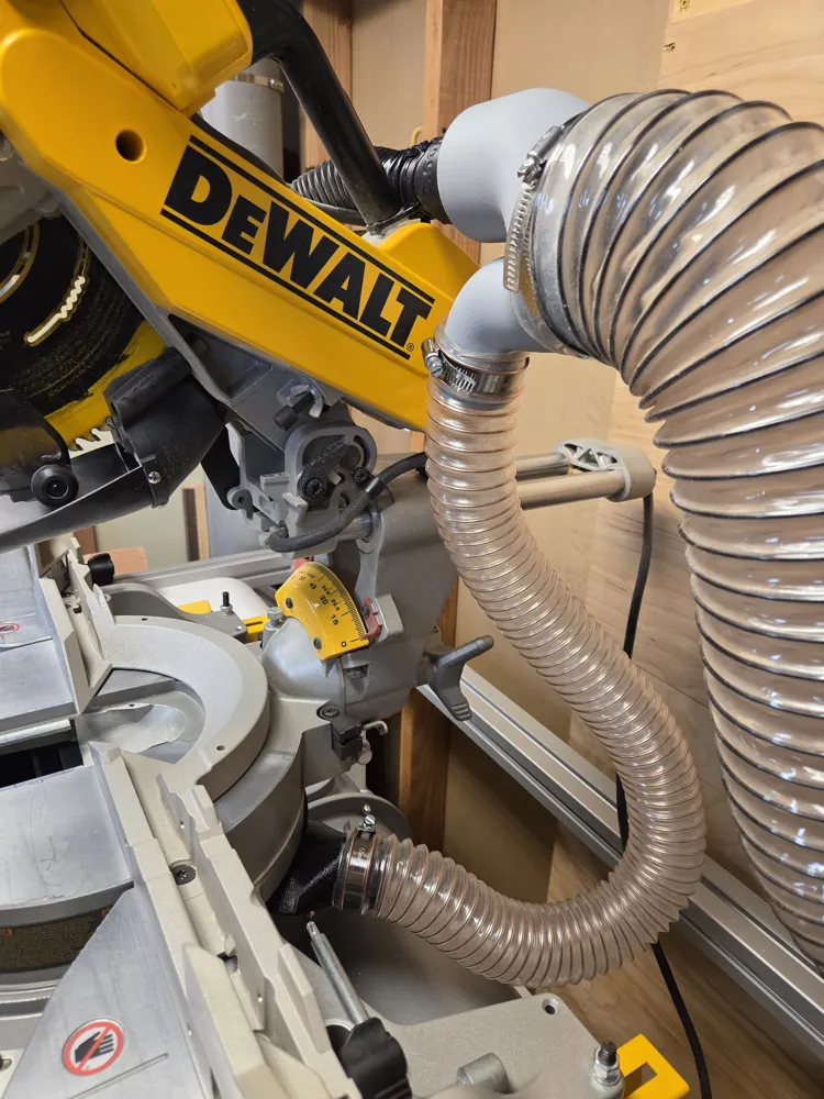 DeWalt DWS780 Undersaw Dust Collector - Free 3D Print Model - MakerWorld