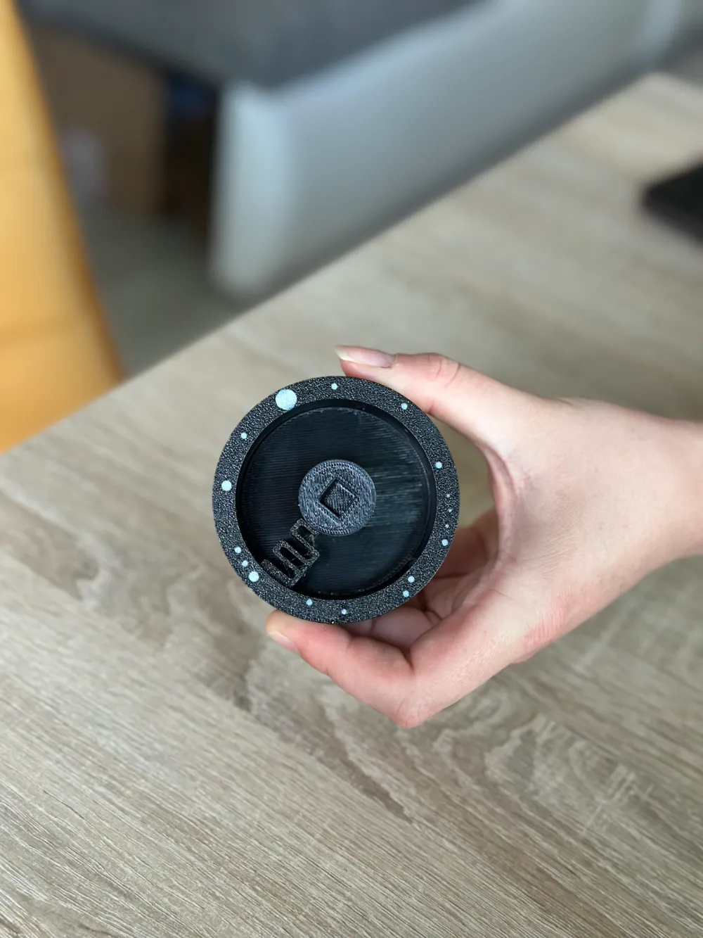 Planet Earth universe fidget spinner clicker by kisik20 - MakerWorld