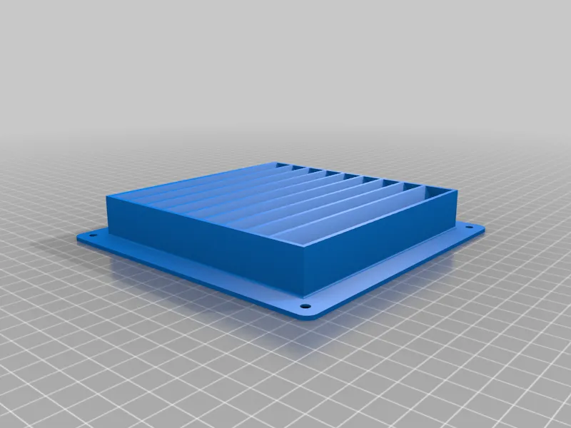 Air Ventilation Grid Collection and Customizable - Free 3D Print Model ...