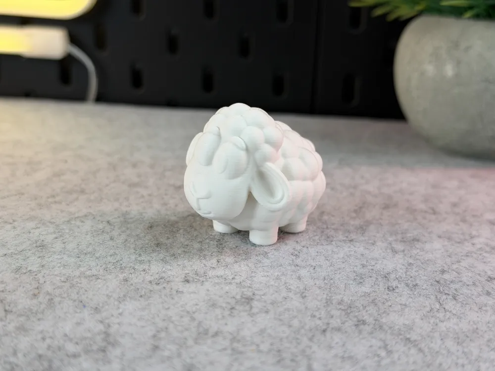 Cute Sheep - Free 3D Print Model - MakerWorld