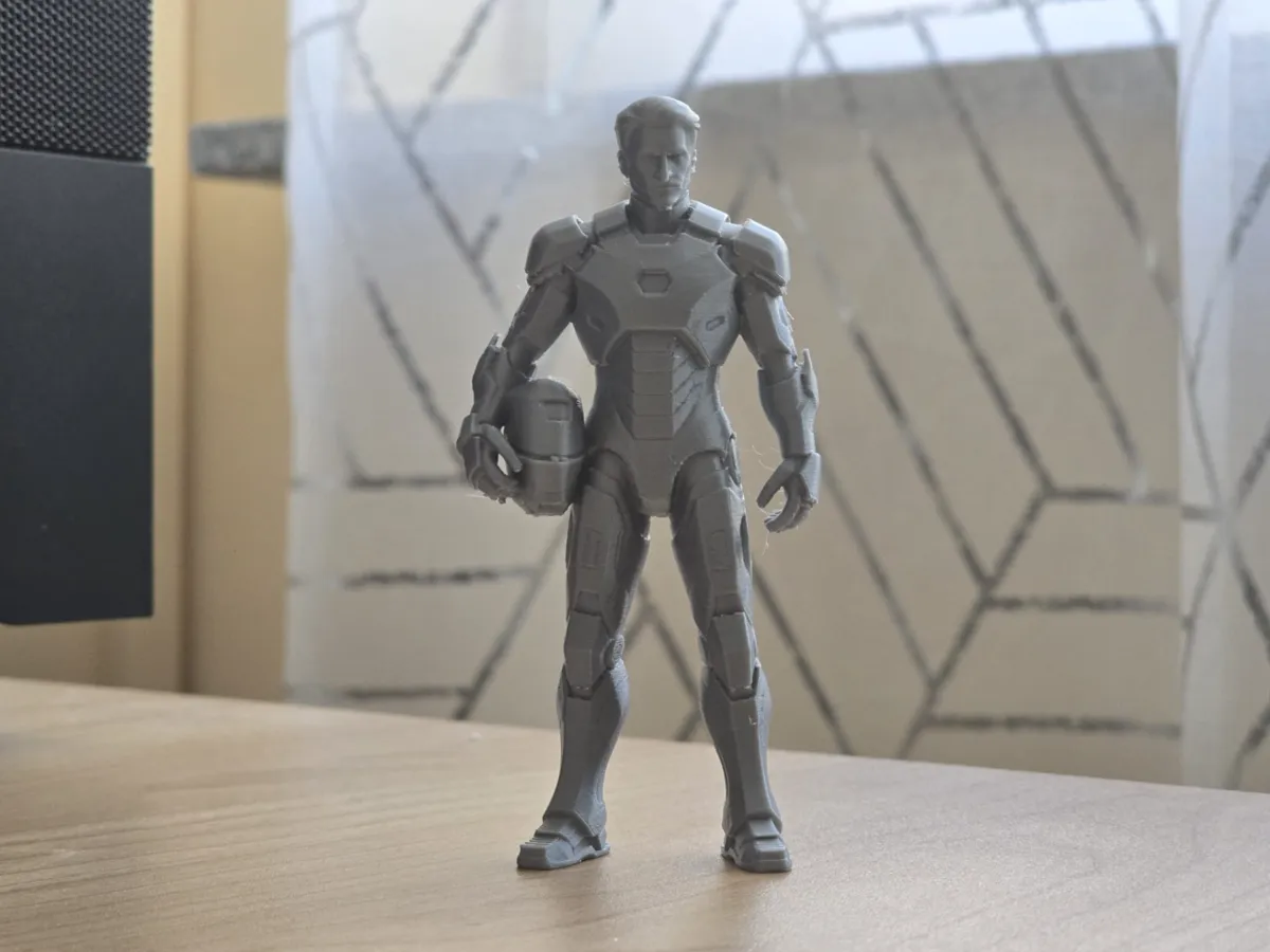 Iron Man with removed helmet - Free 3D Print Model - MakerWorld
