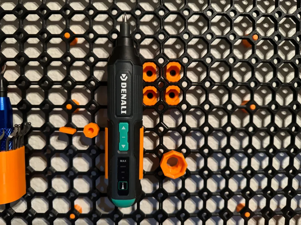 Denali Electric Screwdriver Multiboard Holder by Chris3DPrints - MakerWorld