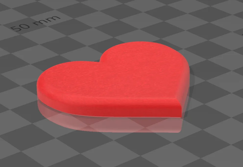 Cute Heart 3D Model - A Symbol of Love - Free 3D Print Model - MakerWorld