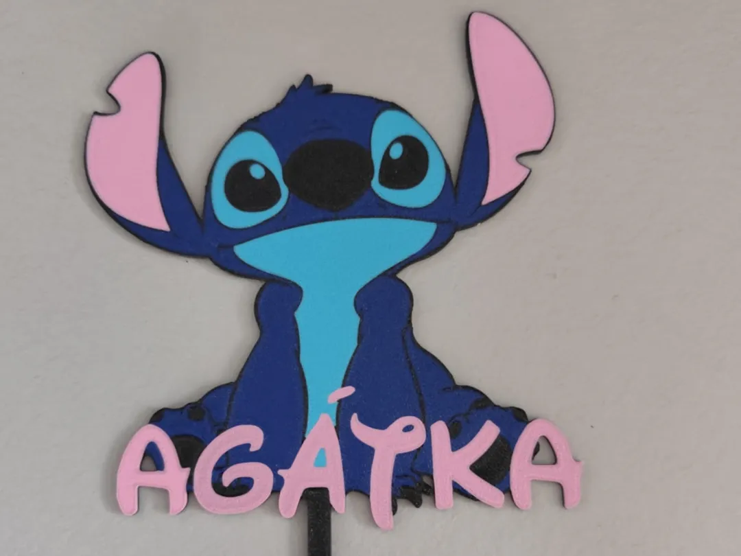 Stitch topper V2 by sigmirweit MakerWorld: Download Free 3D Models